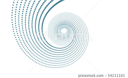 CG particle swirling ball - Stock Illustration [54211101] - PIXTA