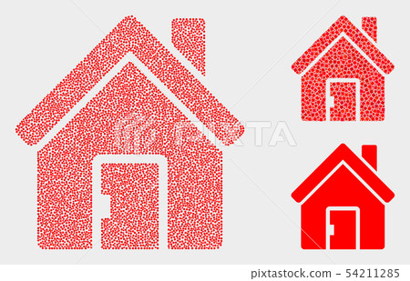 Pixel Vector Home Icons - Stock Illustration [54211285] - PIXTA