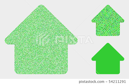 Pixel Vector Home Icons - Stock Illustration [54211291] - PIXTA