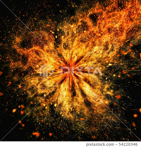 Abstract flame - Stock Illustration [54220346] - PIXTA