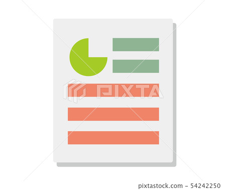File document paper text - Stock Illustration [54242250] - PIXTA