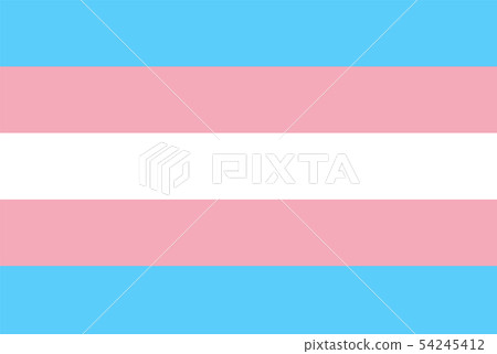 Transgender pride vector flag - Stock Illustration [54245412] - PIXTA