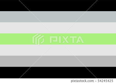 Agender pride flag, vector illustration - Stock Illustration [54245425 ...
