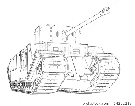 TOG double tank - Stock Illustration [54261215] - PIXTA