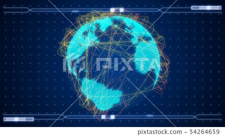 Interface earth - Stock Illustration [54264659] - PIXTA