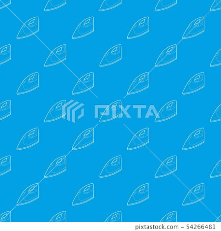 Iron pattern vector seamless blue - Stock Illustration [54266481] - PIXTA