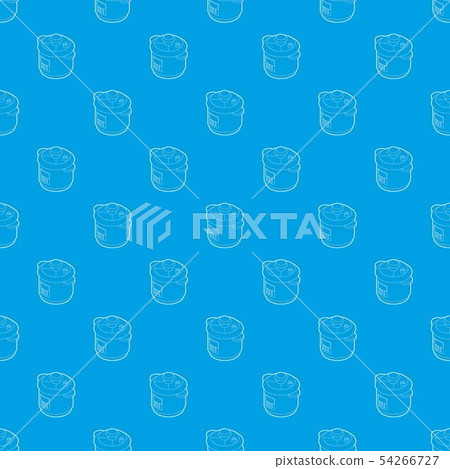 Multi cooker pattern vector seamless blue - Stock Illustration ...