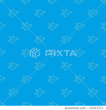 Comet pattern vector seamless blue - Stock Illustration [54267211] - PIXTA