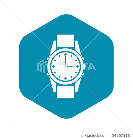 Swiss watch icon, simple style-插圖素材 [54267518] - PIXTA圖庫
