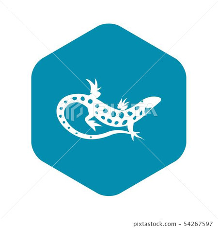 Lizard icon, simple style - Stock Illustration [54267597] - PIXTA