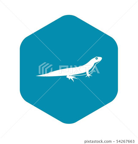 Lizard icon, simple style - Stock Illustration [54267663] - PIXTA