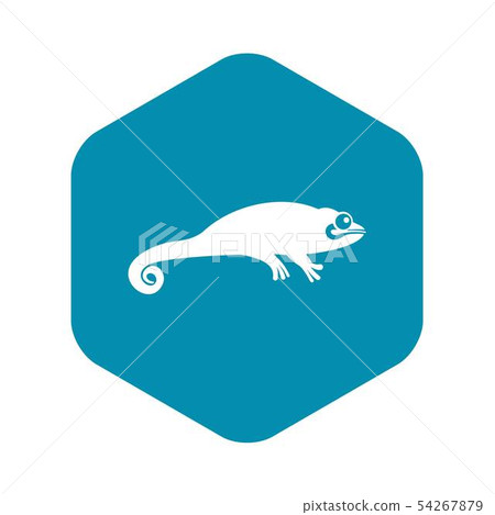 Chameleon icon, simple style - Stock Illustration [54267879] - PIXTA