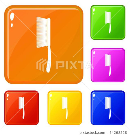 Brush icons set vector color - Stock Illustration [54268228] - PIXTA