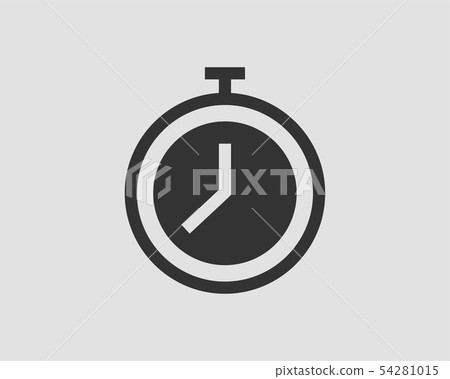 Timer icon. Stop watch vector pictogram. Stopwatch - Stock Illustration ...