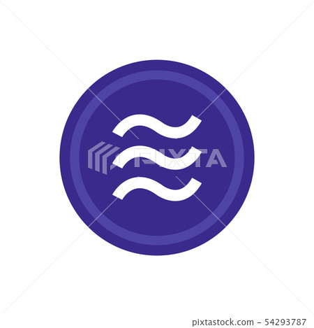 Libra coin icon, Crypto currency. - Stock Illustration [54293787] - PIXTA