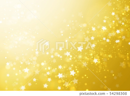 Gold colored star glitter image - Stock Illustration [54298308] - PIXTA