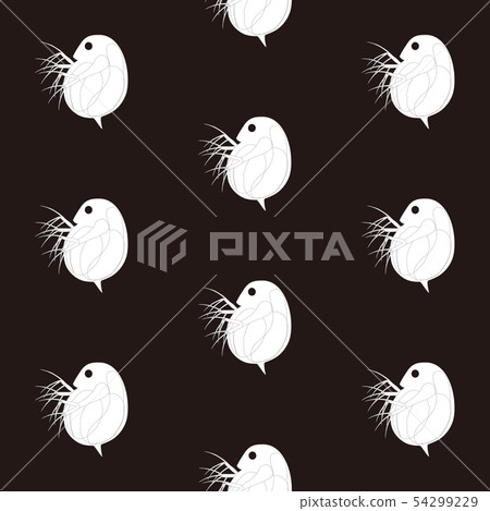 Overall pattern of daphnia - Stock Illustration [54299229] - PIXTA