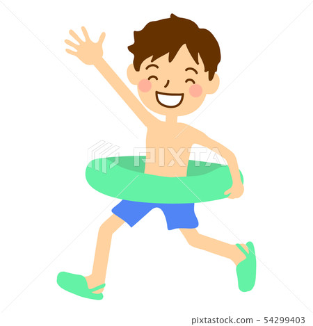 Natsumi boys swimwear floats - Stock Illustration [54299403] - PIXTA