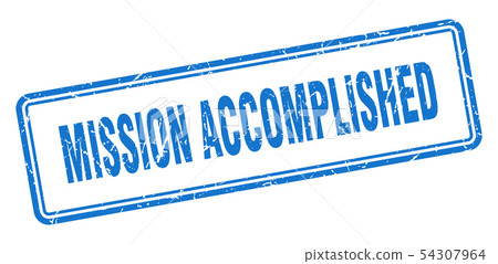 mission accomplished - Stock Illustration [54307964] - PIXTA