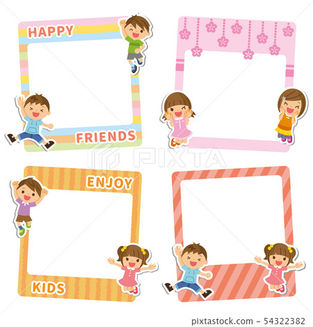 Children frame set - Stock Illustration [54322382] - PIXTA