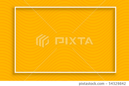 paper frame on the yellow background - Stock Illustration [54329842 ...