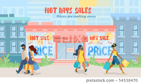 Advertising Poster Prices are Melting Away Flat. - Stock Illustration ...