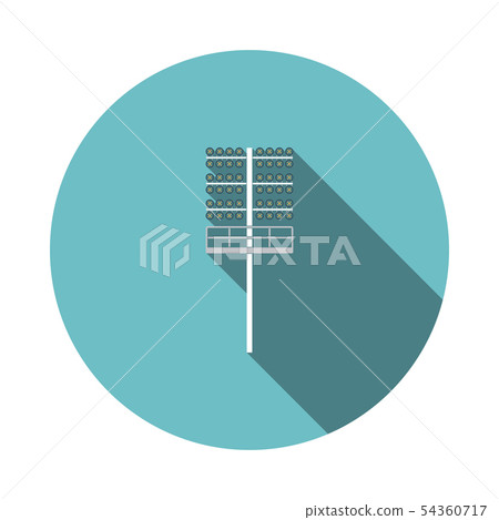 Soccer Light Mast Icon - Stock Illustration [54360717] - PIXTA