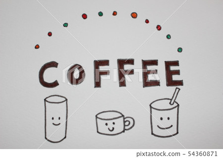 coffee, be relieved, coffee shop - Stock Illustration [54360871] - PIXTA
