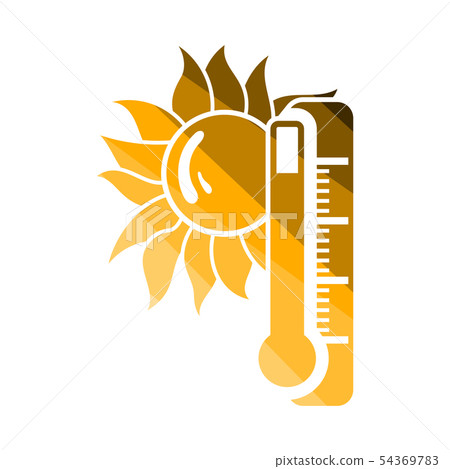 Summer Heat Icon - Stock Illustration [54369783] - PIXTA