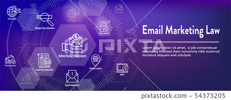 Email Marketing Rules and Regulations Icon Set &-插圖素材 [54373205] - PIXTA圖庫