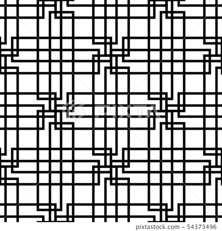 Geometric Seamless Pattern - Stock Illustration [54373496] - PIXTA