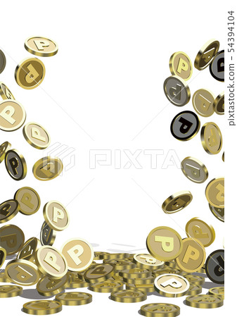 Vector illustration design CG ai symbol coin... - Stock Illustration ...