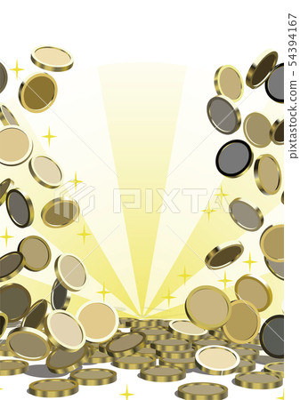 Vector illustration design CG ai symbol coin... - Stock Illustration ...