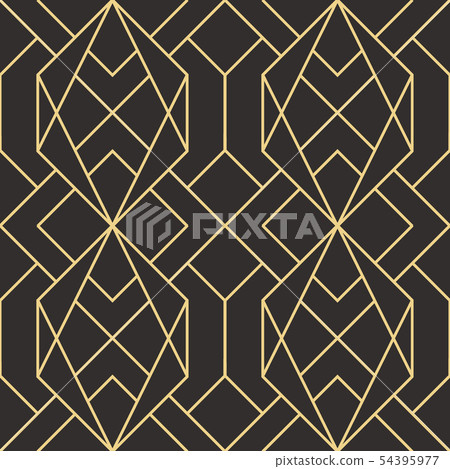 Abstract art deco seamless modern tiles pattern - Stock Illustration ...