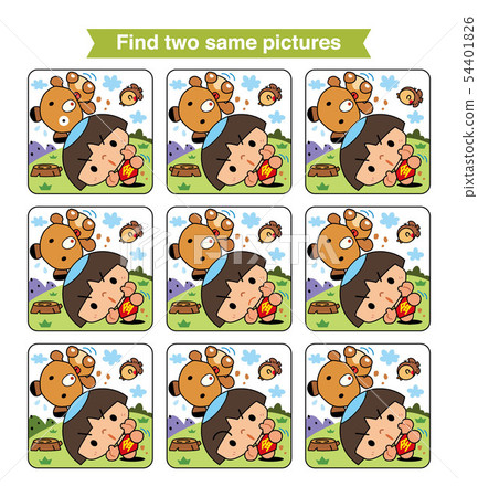 Find the same thing - Stock Illustration [54401826] - PIXTA