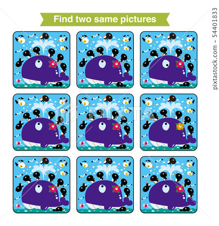 Find the same thing - Stock Illustration [54401833] - PIXTA