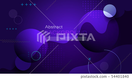 Abstract dynamic motion of geometric shape, - Stock Illustration ...