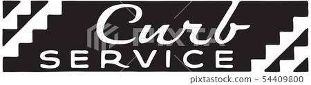 Curb Service 3 - Stock Illustration [54409800] - PIXTA