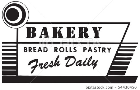 Bakery Fresh Daily - Stock Illustration [54430450] - PIXTA