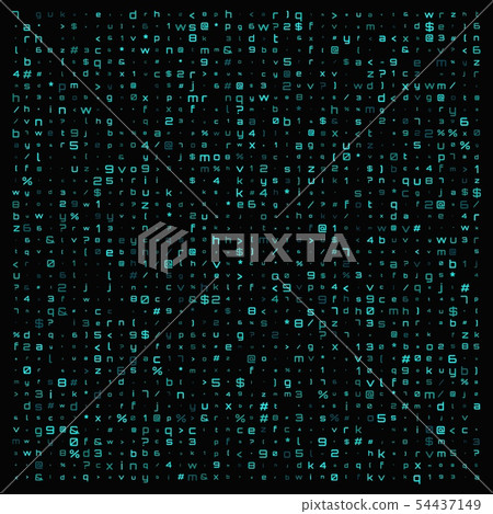 Abstract technology illustration with different... - Stock Illustration ...