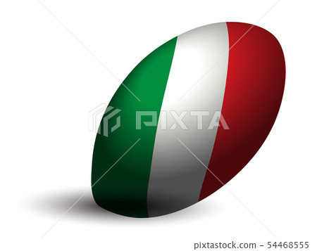 Italy rugby ball icon - Stock Illustration [54468555] - PIXTA