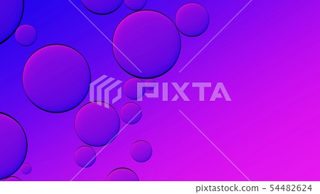 Abstract pattern with oil bubble purple... - Stock Illustration ...