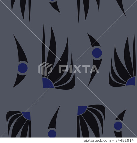 Tribal hand drawn background, ethnic pattern .... - Stock Illustration ...