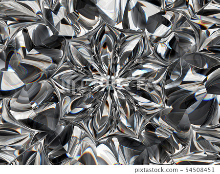 Abstract diamond structure extreme closeup and - Stock Illustration ...