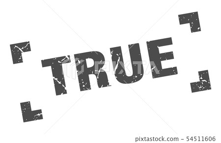 true stamp. true square grunge sign. true - Stock Illustration [54511606] - PIXTA