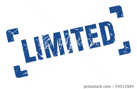 limited stamp. limited square grunge sign. limited - Stock Illustration ...