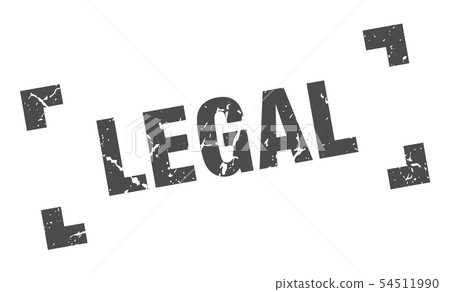 legal stamp. legal square grunge sign. legal - Stock Illustration ...