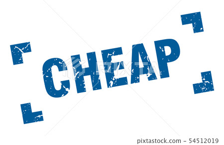 cheap stamp. cheap square grunge sign. cheap - Stock Illustration ...