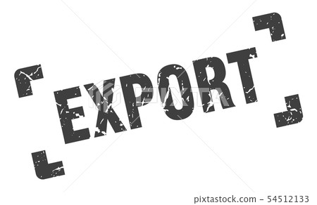 export stamp. export square grunge sign. export - Stock Illustration ...