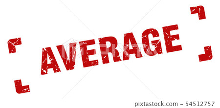 average stamp. average square grunge sign. average - Stock Illustration ...